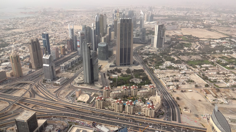 Visita ao Burj Khalifa em Dubai, o maior prédio do mundo